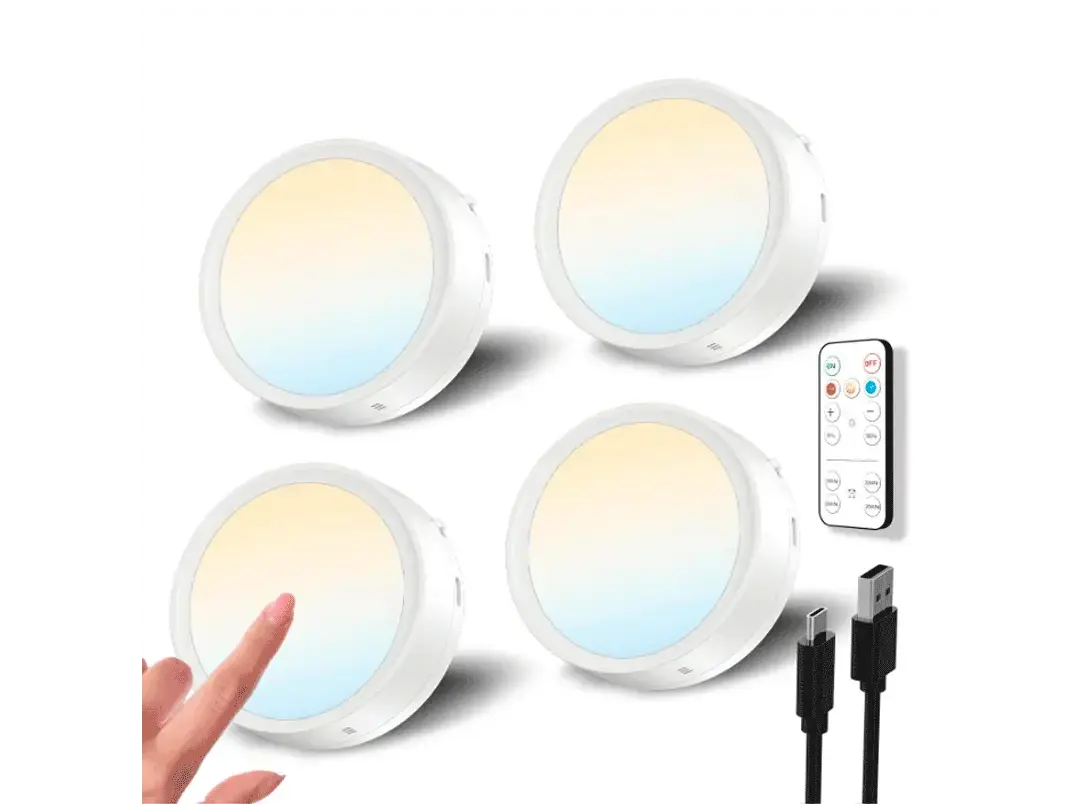 Foco LED portátil USB / viene x 3 unidades + control – Tu Domi Store